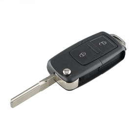 2 Button Key Shell Compatible with VW Golf Jetta Polo Bora Tiguan etc ...