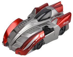 RC Leading 2.4GHz Wall Climbing Stunt Car - Red (14cm) with USB Charger ...