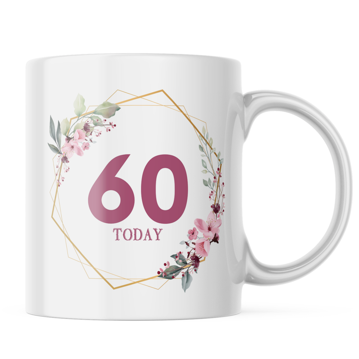 Ceramic 60 years Mug - White - 11 OZ | Shop Today. Get it Tomorrow ...