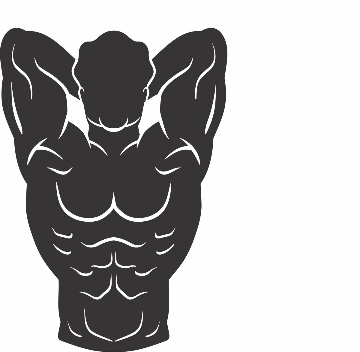 Vinyl Sticker Bodybuilder 6 Decal; Art - Decor | Shop Today. Get it ...