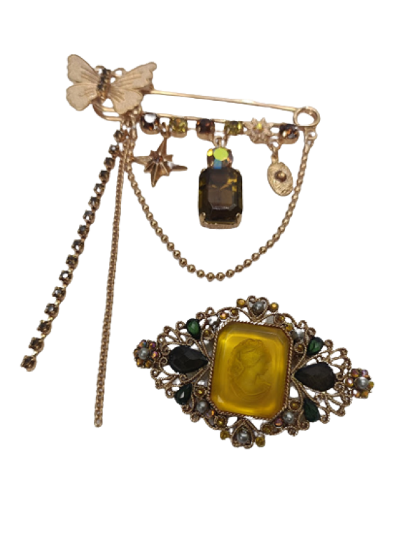 Rose - A Set of 2 Brooches | Shop Today. Get it Tomorrow! | takealot.com