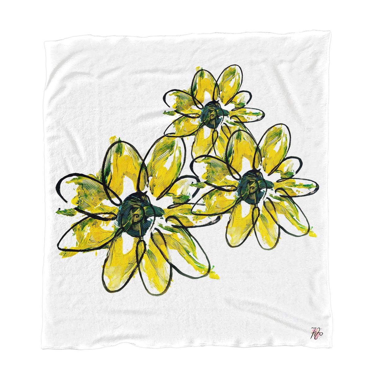 Daisy Doodle Minky Blanket By Fifo | Shop Today. Get it Tomorrow ...