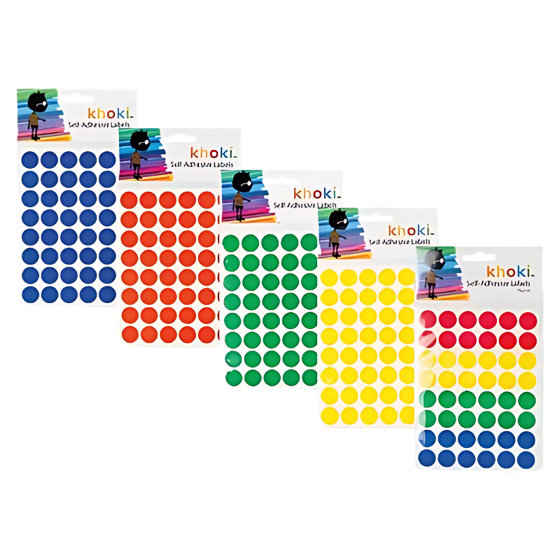 Labels Self Adhesive Round Asstd Colours | Shop Today. Get it Tomorrow ...
