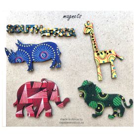 African Safari Patterned Magnets, mixed | Shop Today. Get it Tomorrow ...