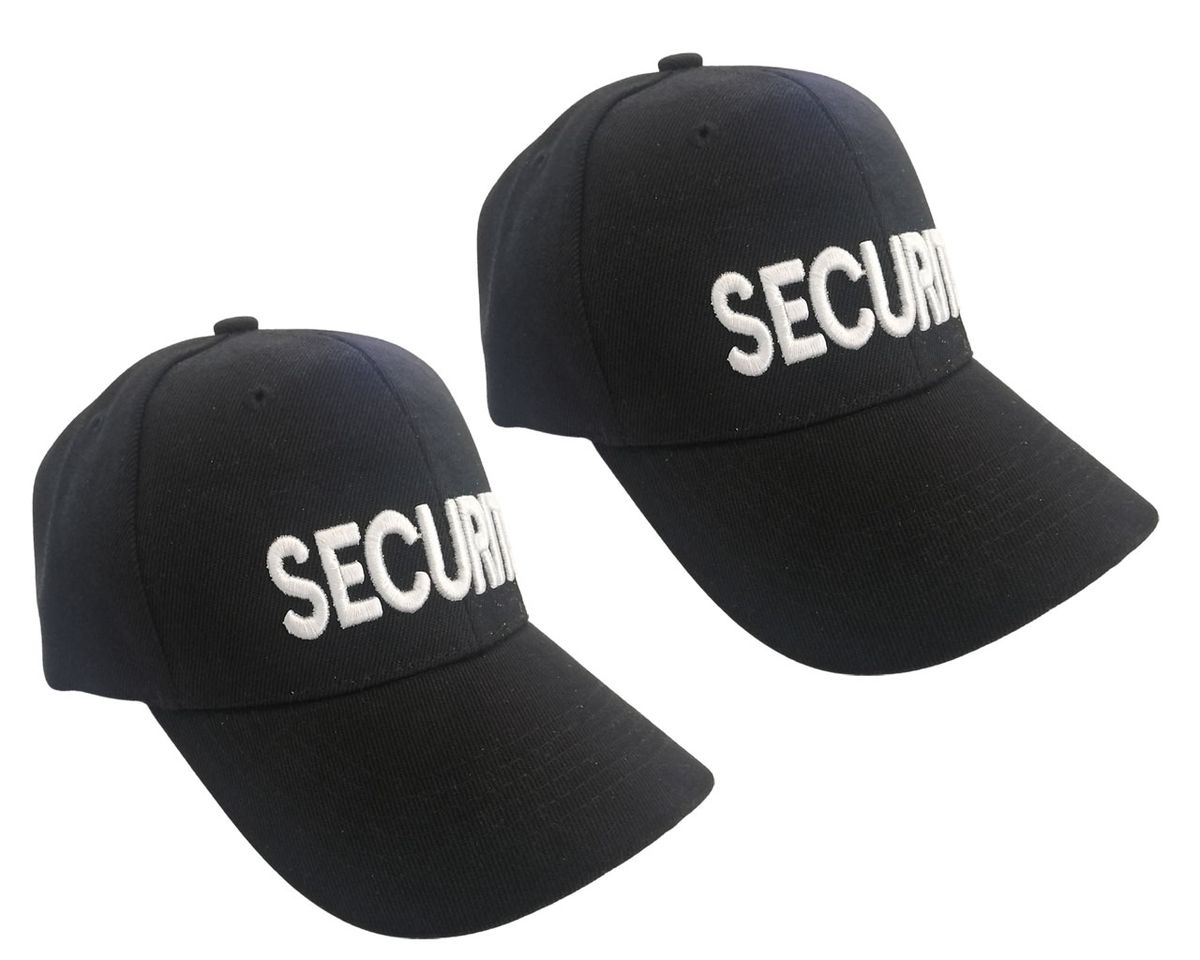Embroidered Security Cap Set of 2 Black | Shop Today. Get it Tomorrow ...