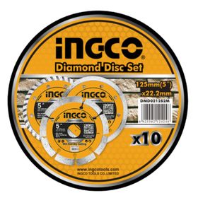 Ingco - Diamond Disc Set (125 mm) (10 Piece) | Shop Today. Get it ...