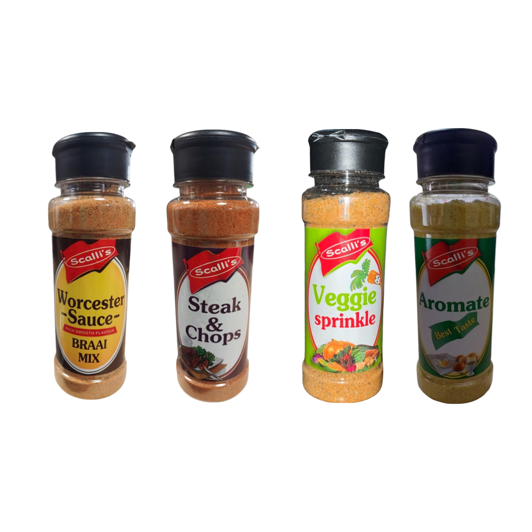 Scalli's 4 Pack 200ml Combo C | Shop Today. Get it Tomorrow! | takealot.com