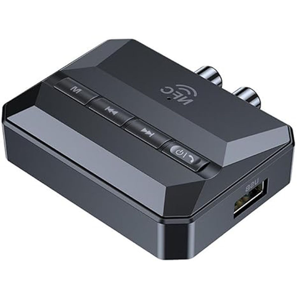 Bluetooth 5.3 NFC Audio Receiver Wireless Adapter Supports USB TF Card ...