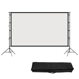 100inch Anti-light Projection Screen Bracket Office Portable Outdoor ...