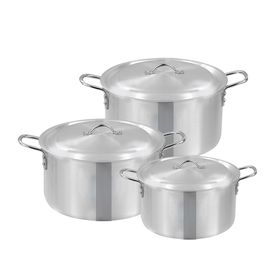 Pot Set 6 Piece 1-3 Baby Set Aluminium Junior - Cookware Essentials ...