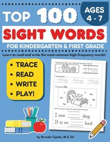 Top 100 Sight Words for Kindergarten and First grade | Shop Today. Get ...
