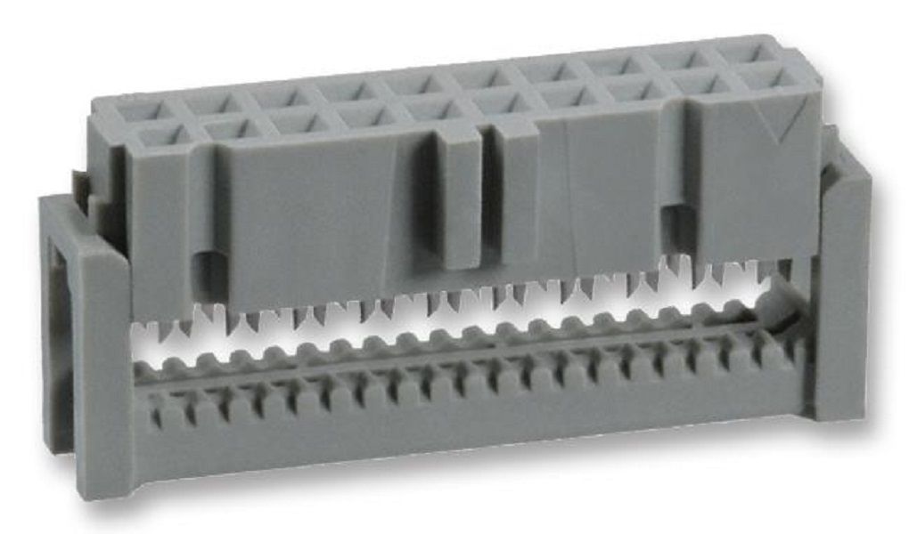 3M (89120-0101) IDC Connector, IDC Receptacle, Female, 2.54 mm, 2 Row ...
