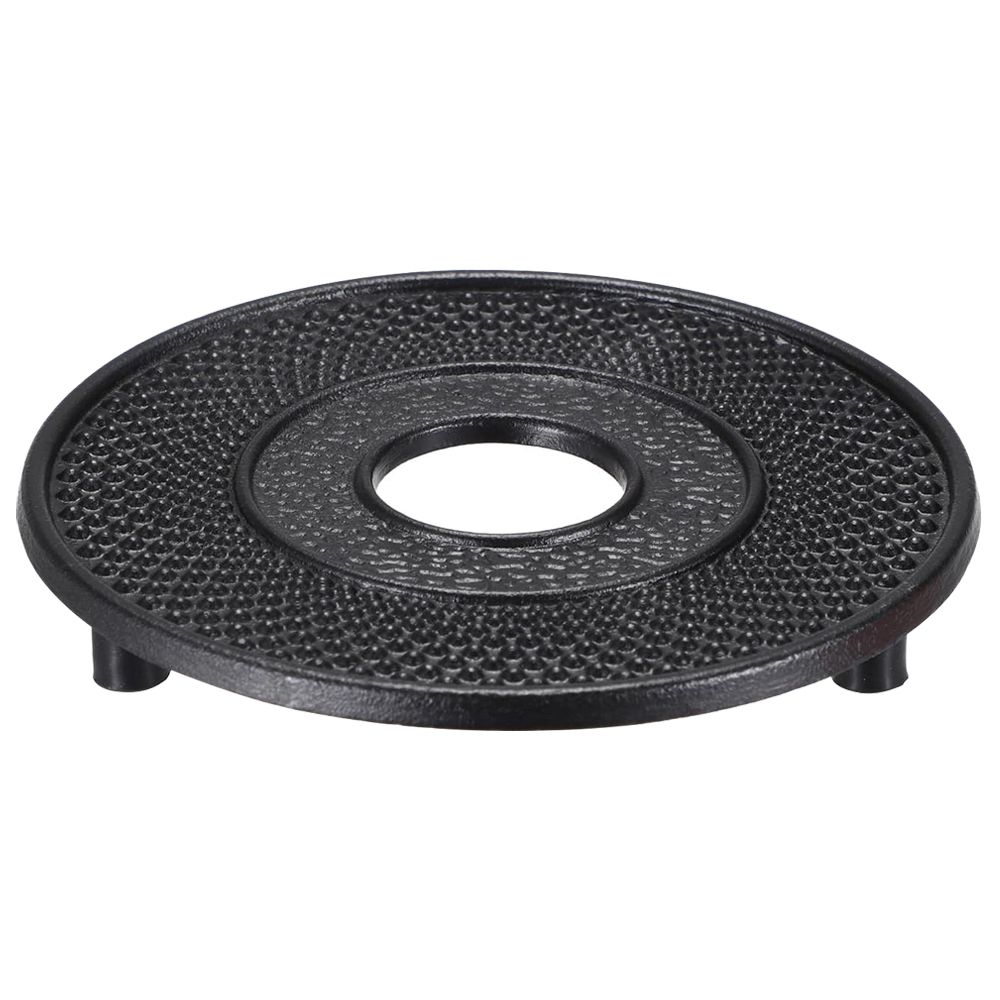 Japanese Cast Iron Tetsubin Teapot Trivet Coaster with Rubber Pegs ...