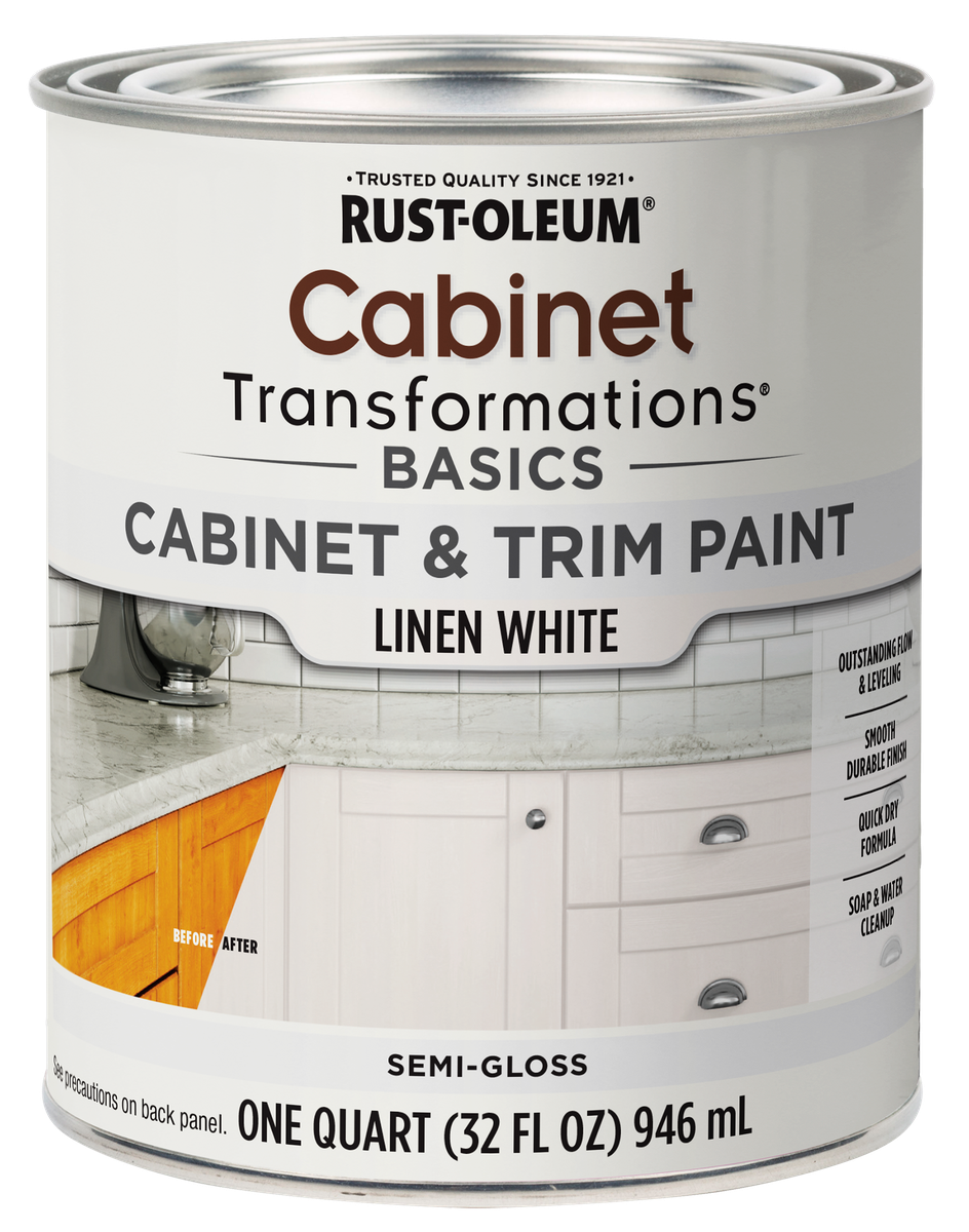 Rust-Oleum Cabinet Transformations Basic Cabinet and Trim Paint Linen ...