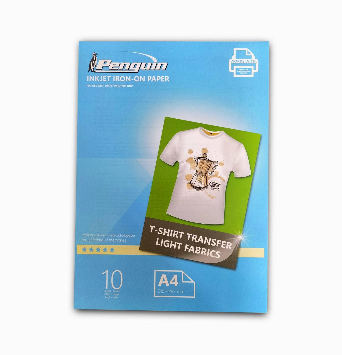 Dark Transfer Paper for Inkjet Printers - 10 Pack | Shop Today. Get it ...