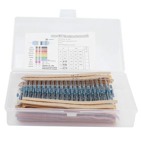 Tool 600pc Assorted Metal Film Resistor Kit for Electronic Use | Shop ...