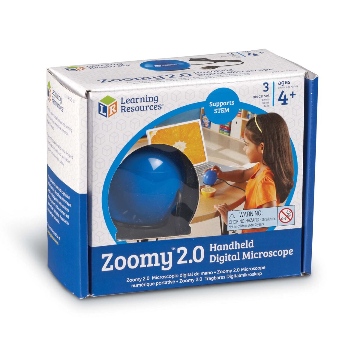 Learning Resources Zoomy™ 2.0 Handheld Digital Microscope - Blue | Shop ...