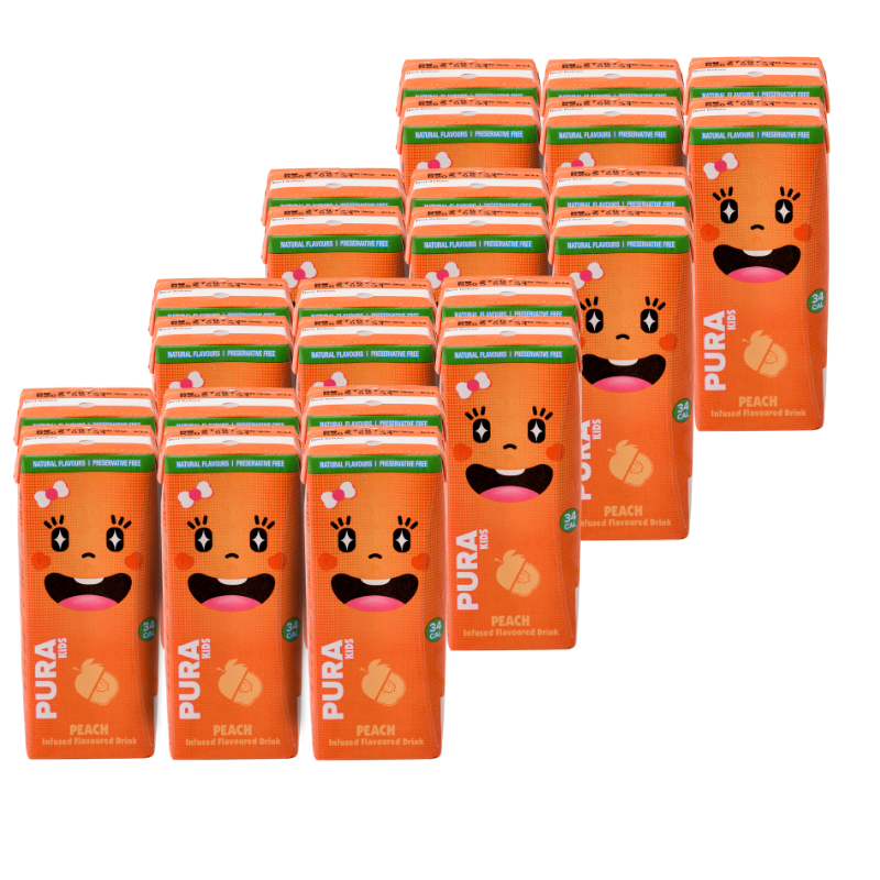 Pura Kids - Peach Infused Flavoured Drink 24 x 200ml | Buy Online in ...