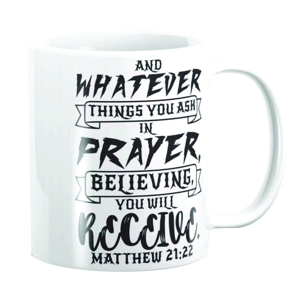 PepperSt Mug Matthew 21 22 Shop Today Get It Tomorrow Takealot