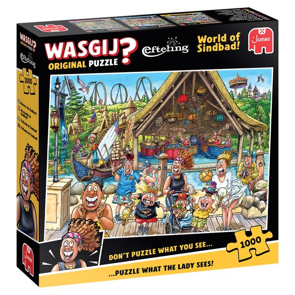Deals on Wasgij Original Efteling - World Of Sindbad Puzzle - 1000 ...