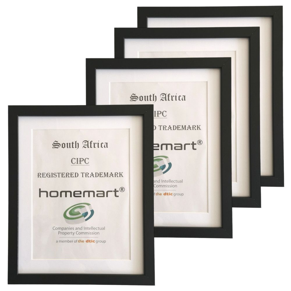 Photo Frame with Plexiglass & White Inner Border - 22x17cm | Shop Today ...