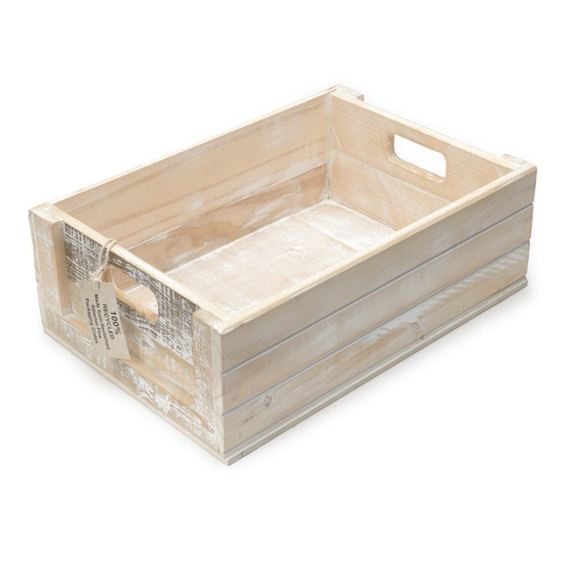 White Wash Wood Storage Box | Shop Today. Get it Tomorrow! | takealot.com