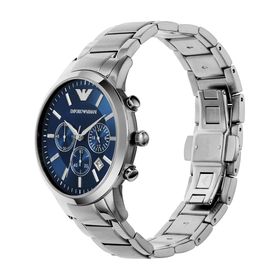 Emporio Armani Men's Watch AR2448 Silver 50m Water Resistant | Shop ...