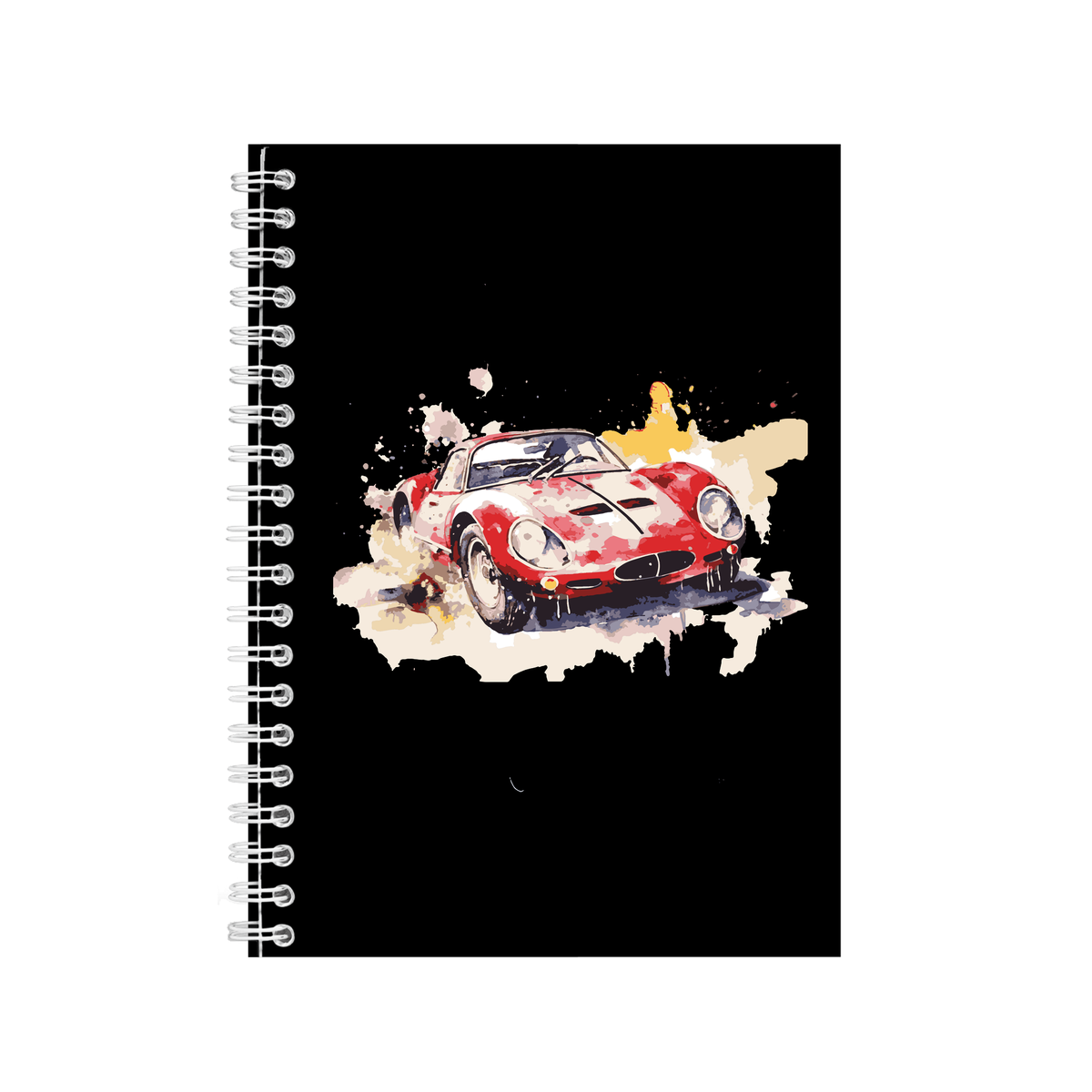 Sports Car 16 Lovers A5 Notebook for Men Trendy Graphic Design Present ...