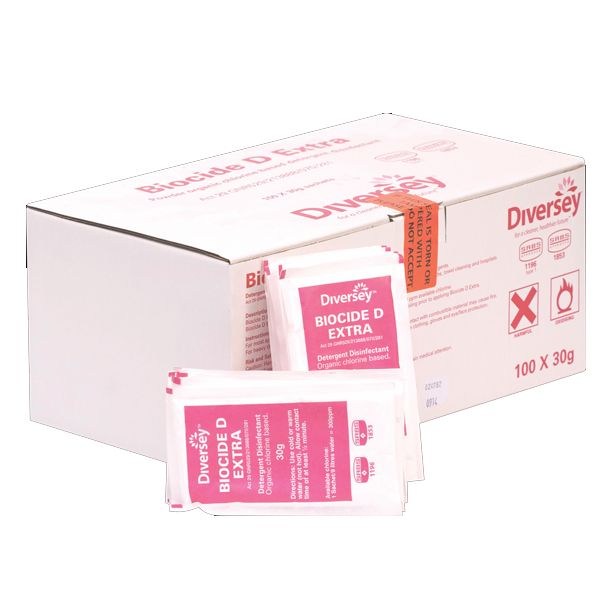 Biocide D Extra Disinfectant - 30g Sachets - 100 Pack | Shop Today. Get ...