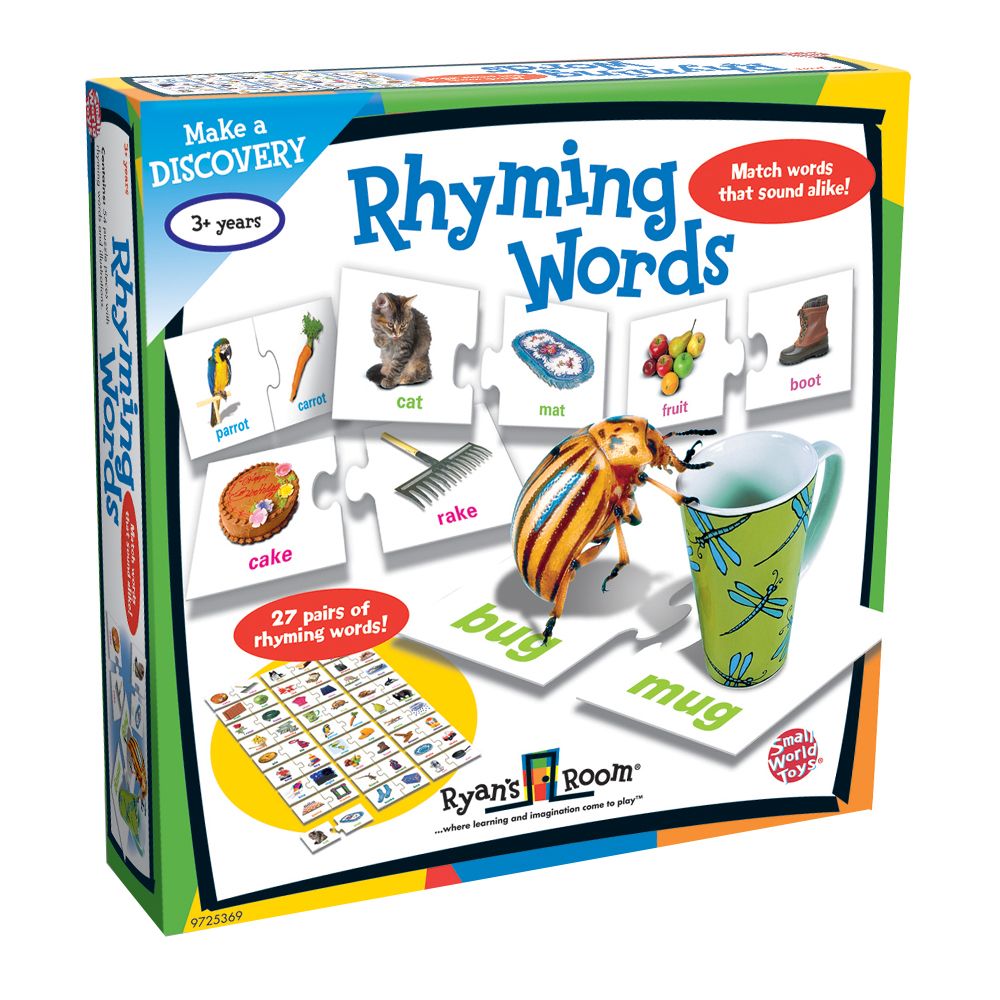 Ryan's Room Rhyming Words Puzzle: 54 Pieces | Buy Online in South ...