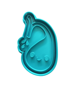 Hubbe Cookie Cutter - Kawaii Organs - Gal Bladder | Shop Today. Get it ...