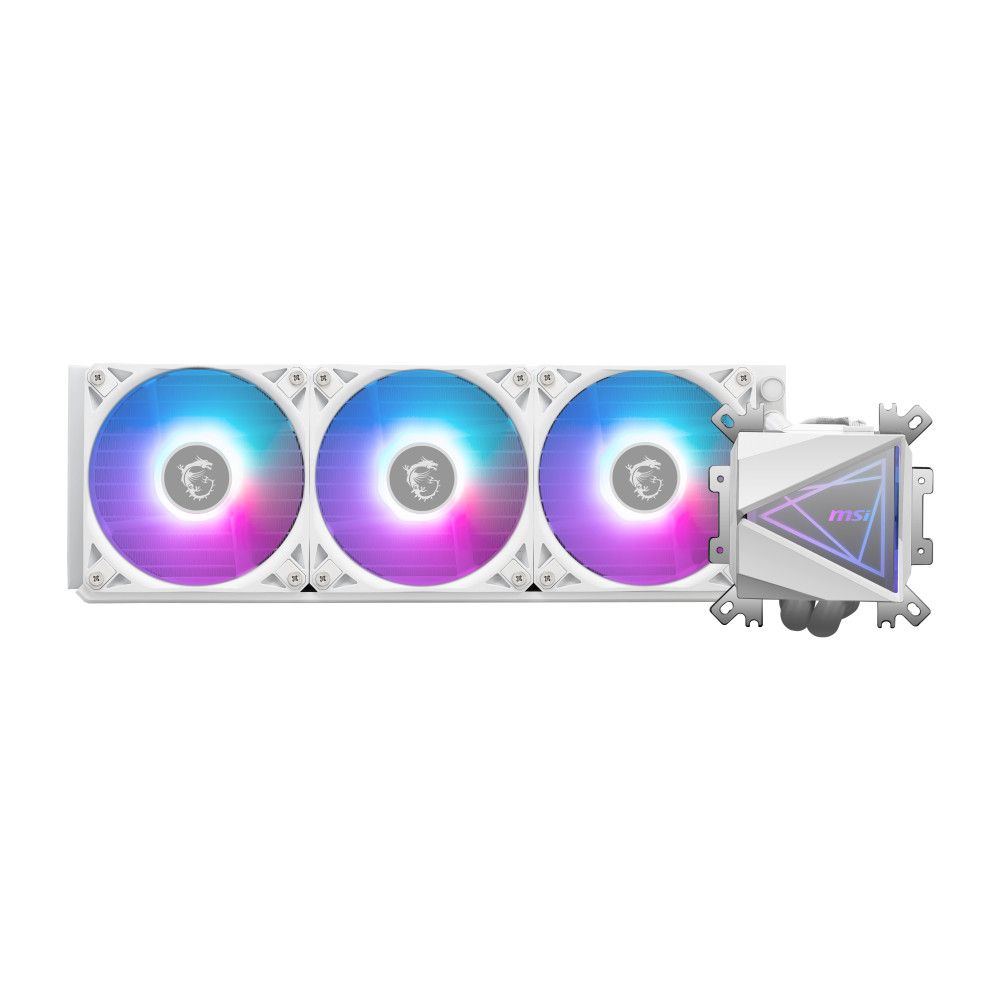 MSI MAG CORELIQUID I360 White AIO Cooler | Shop Today. Get it Tomorrow ...