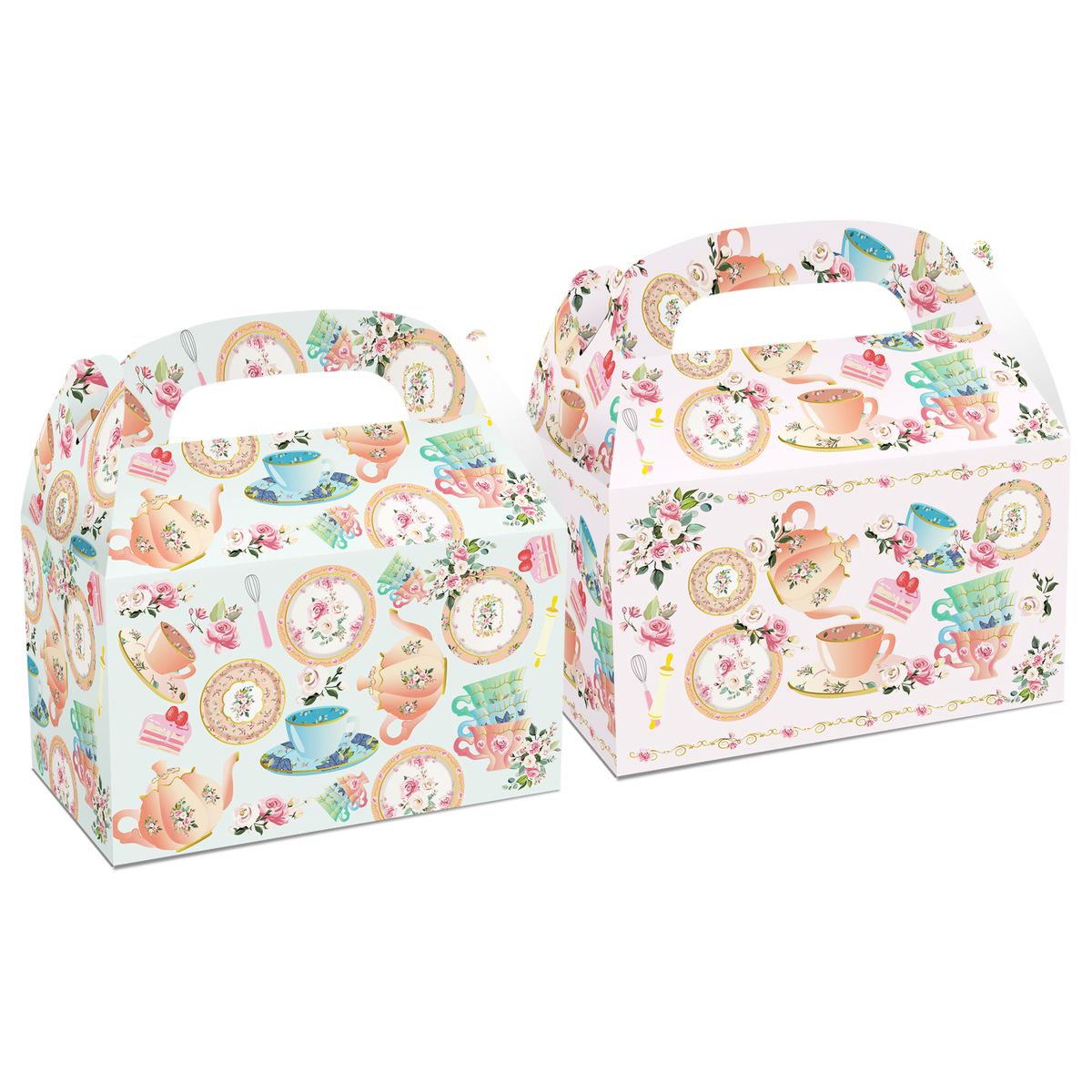 Party Favor Boxes - Tea Party Theme - 12 Boxes | Shop Today. Get it Tomorrow! | takealot.com