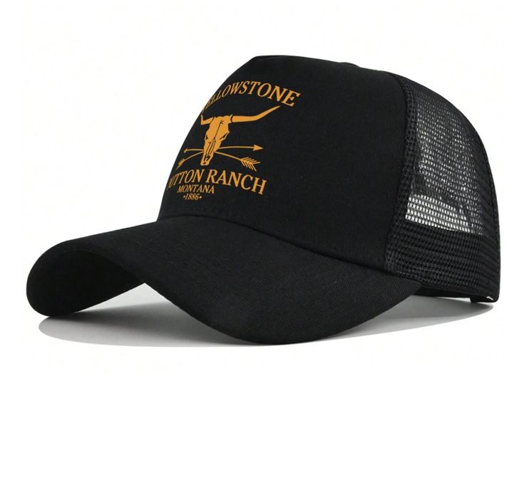 Yellowstone Dutton Ranch Printed Truckers Cap | Shop Today. Get it ...