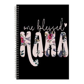 Blessed Mama A4 Notebook Mothers Day Women Graphic Mom Sayings Present ...