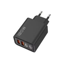 120W 4-Port USB Type-A and Type-C Charger | Shop Today. Get it Tomorrow ...