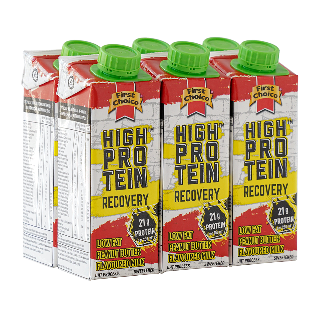 High-Protein Recovery Milk | Peanut Butter Flavoured - 1 x 6 pack ...