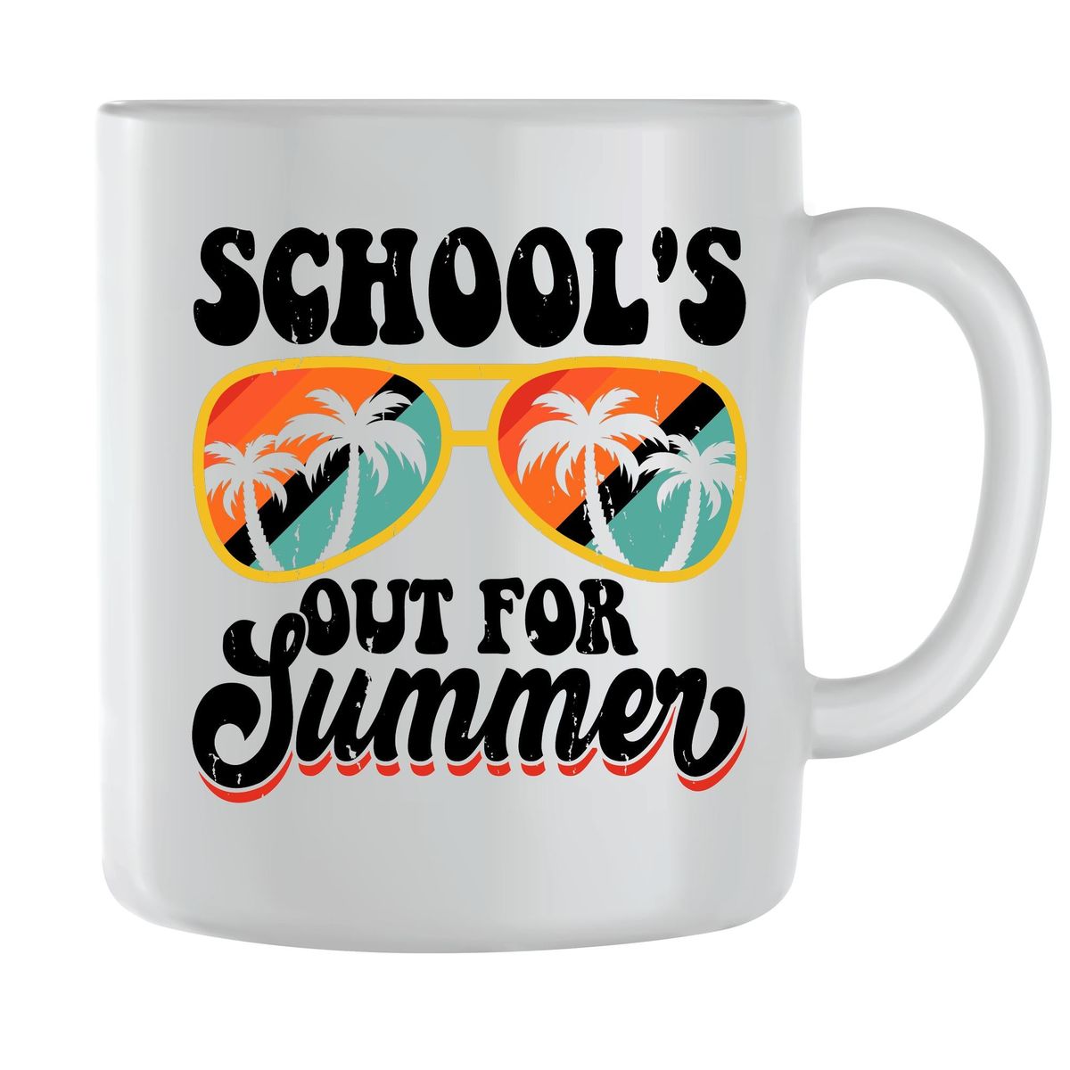 Fun Summer Coffee Mugs for Men Women Trendy Surfing Graphic Cups ...