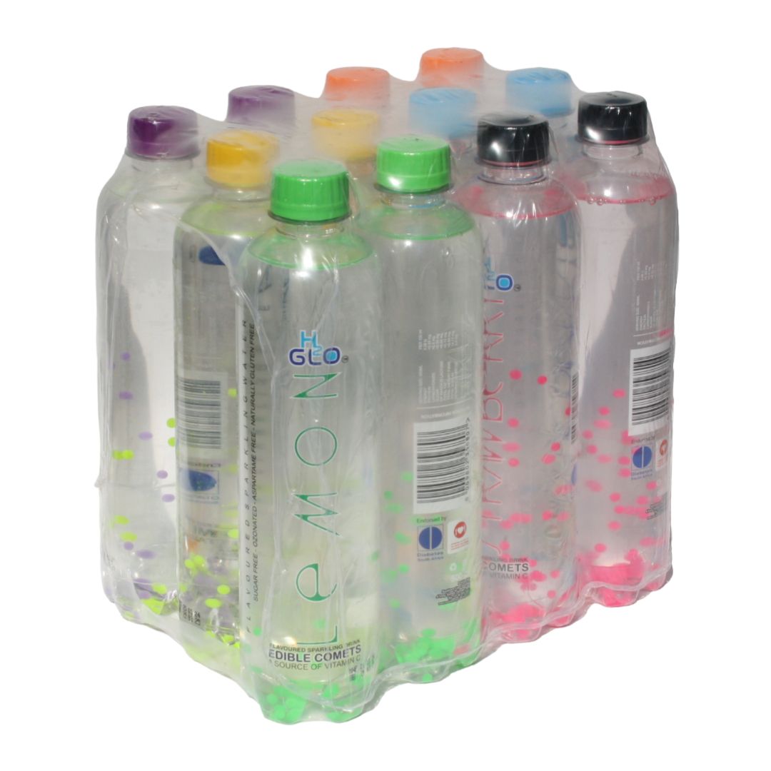 H2glo Sugar Free Sparkling Vitamin Water- Mixed Flavour Case12x500ml ...
