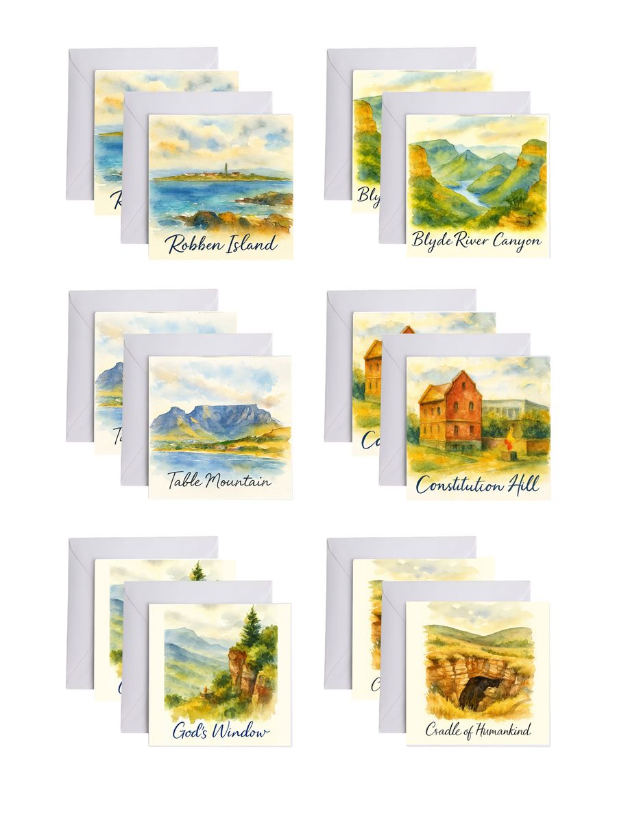Gift Cards - South African Watercolours | Shop Today. Get it Tomorrow ...