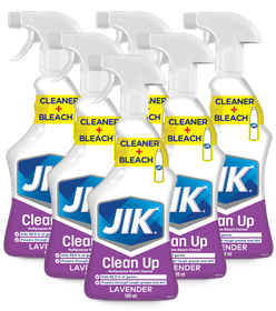 JIK 6x500ml, Multi-Purpose, Bleach Cleaner, Spray, Lavender | Shop ...