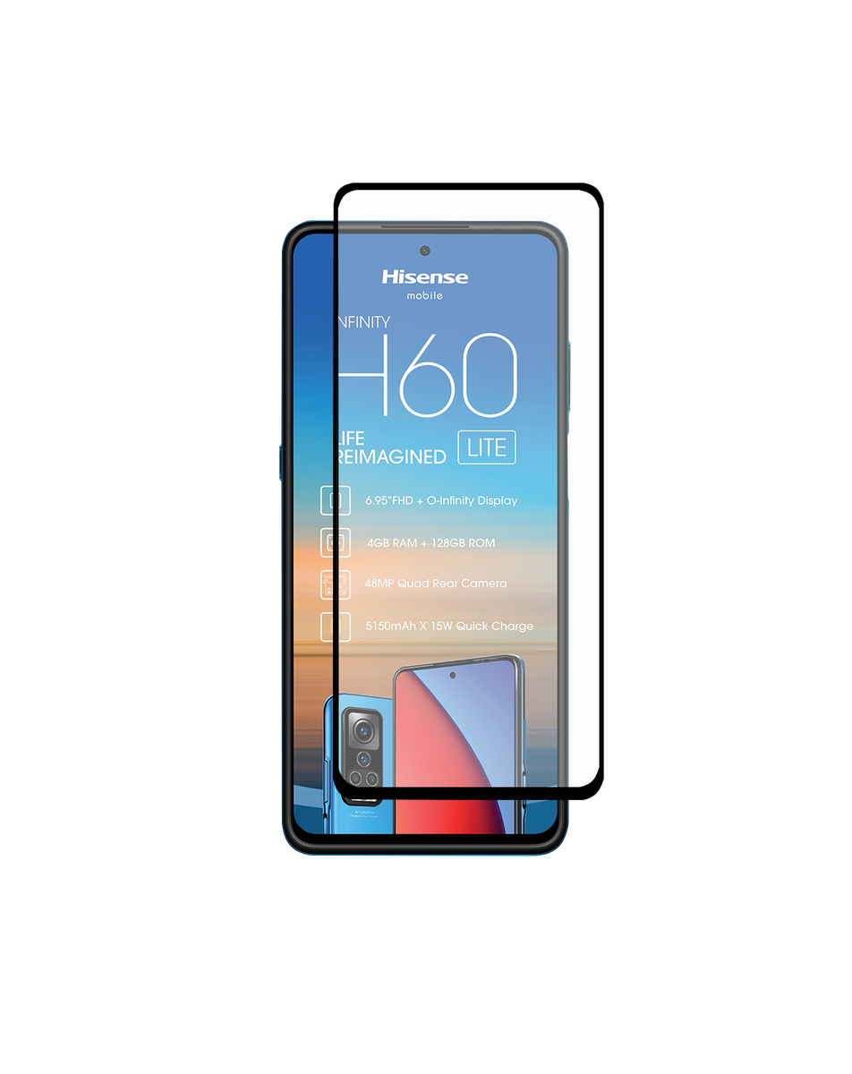 Body Glove Hisense H60 Lite Tempered Screenguard-Black | Shop Today ...