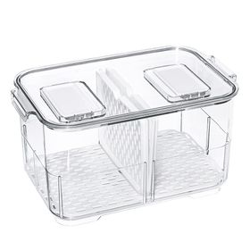 Dream Home Stackable Food Storage Containers Keep Fresh with Lids ...