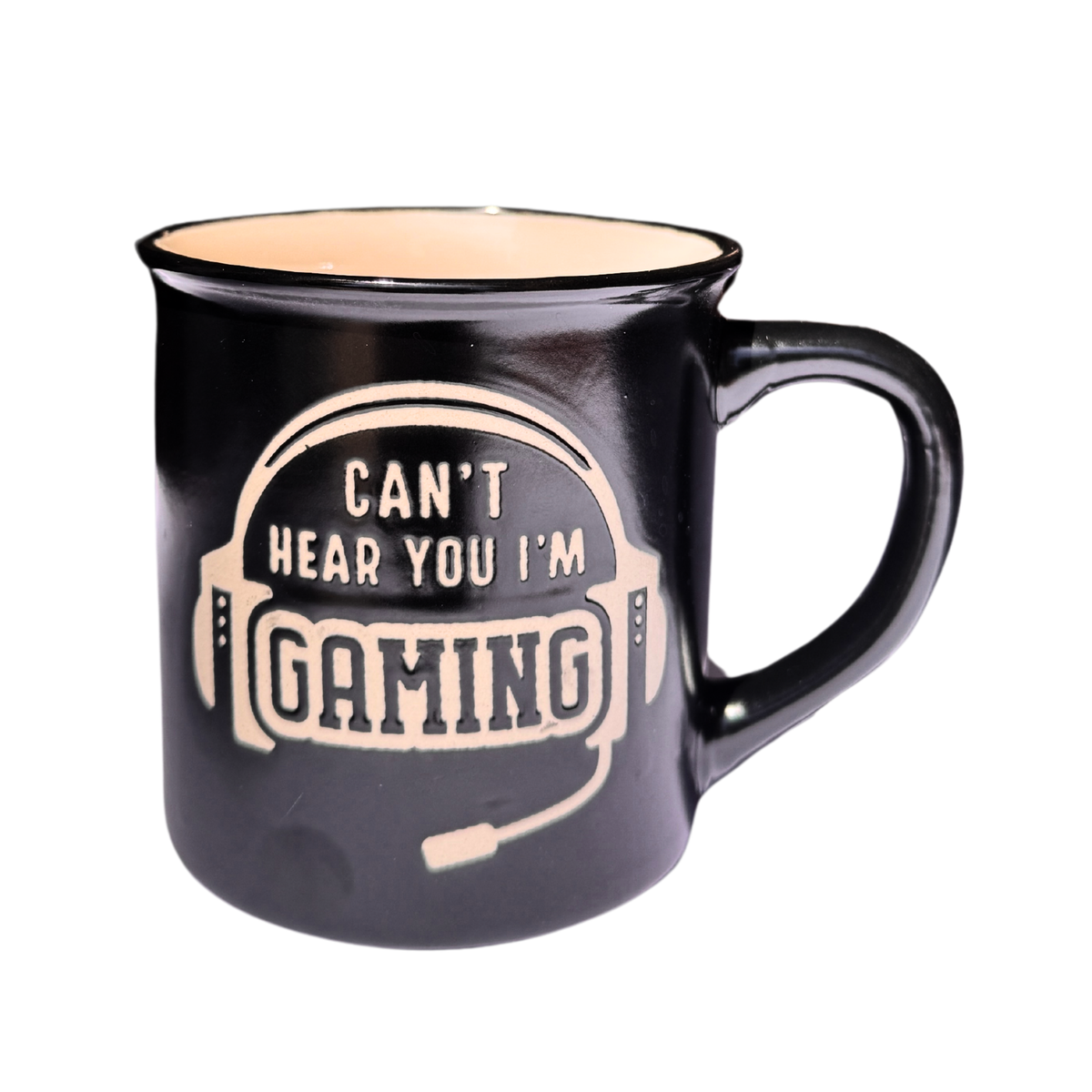 Manly Mug - Can't hear you, I'm Gaming - Black | Shop Today. Get it ...