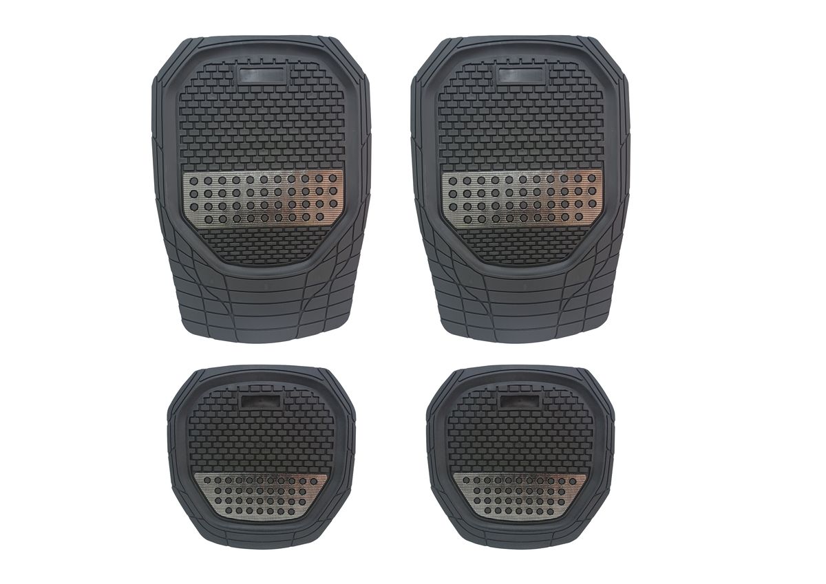 4 Piece - Universal Rubber Mat Set | Shop Today. Get it Tomorrow ...