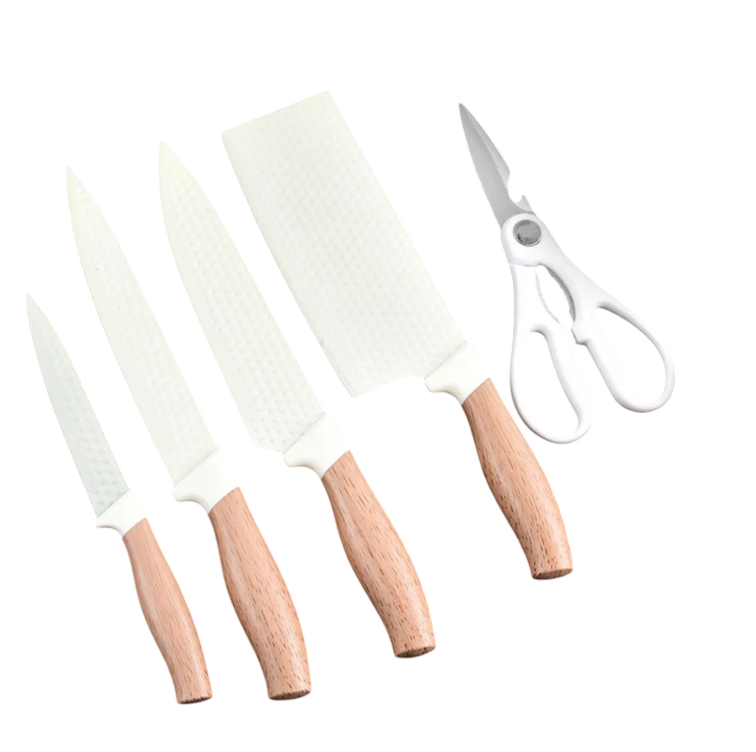 5 Piece Beige Knife Set | Shop Today. Get it Tomorrow! | takealot.com