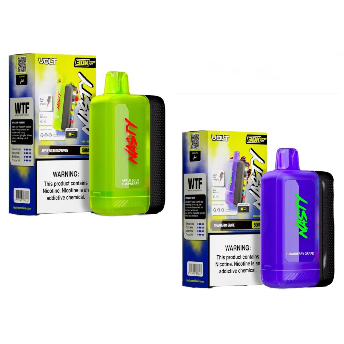 Nasty Volt 30k Disposable Vape - Yuvi Mix (Pack of 2) | Shop Today. Get ...