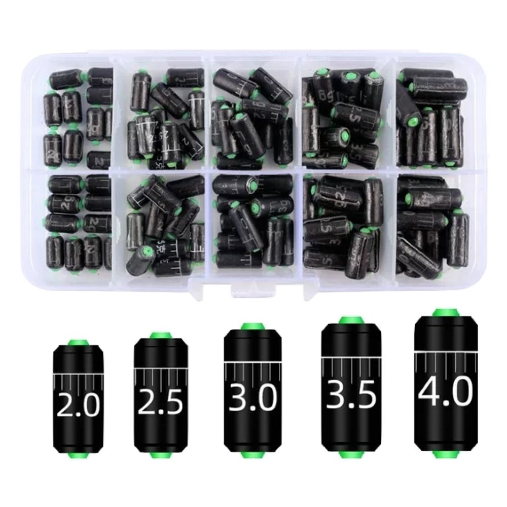 Camping Fishing Sturdy Fishing Sinker Weights Adjustable Core Lead - 50 ...