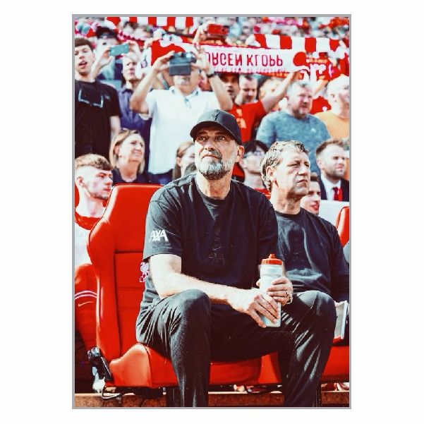 Jurgen Klopp Bench Poster - A1 | Shop Today. Get it Tomorrow ...