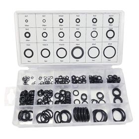 225 Piece Rubber O Rings Assortment Metric Waterproof Sealing Ring Set ...
